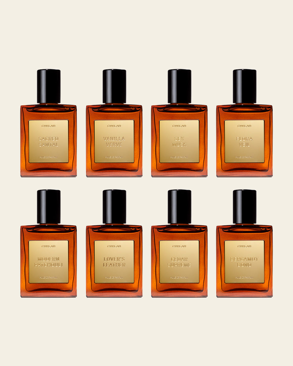 8 Piece Perfume Oil Layering Set - Create Unique Combinations – CYKLAR