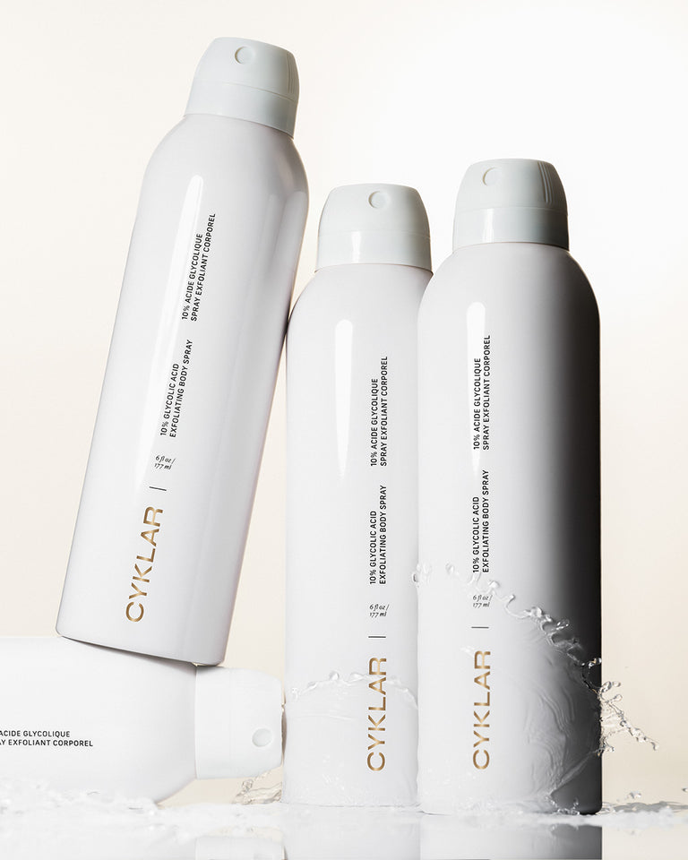 Glycolic Acid Exfoliating Body Spray – CYKLAR